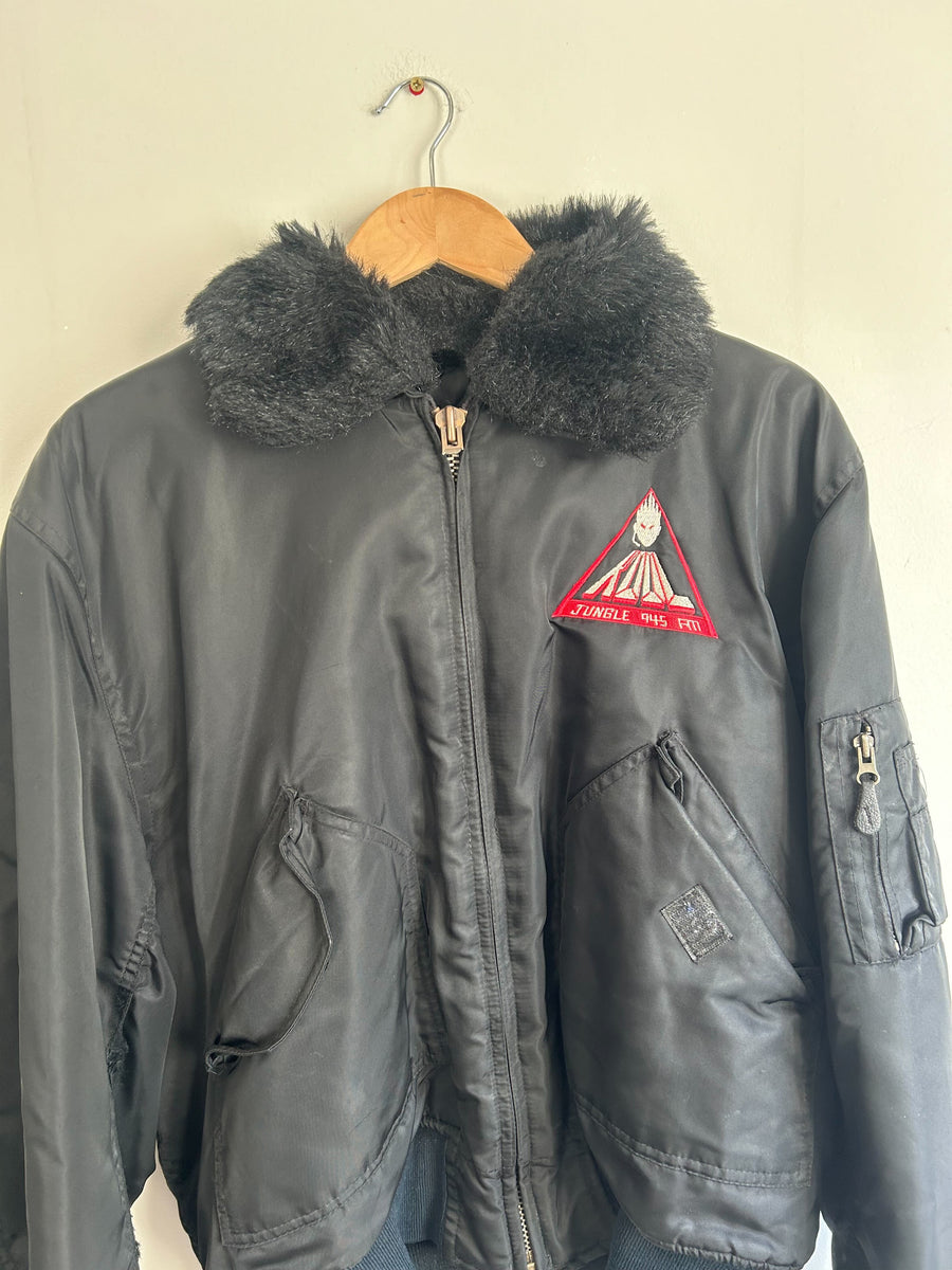 Kool FM Jungle Fever Fur Neckline Vintage Bomber Jacket – The Bass Boutique